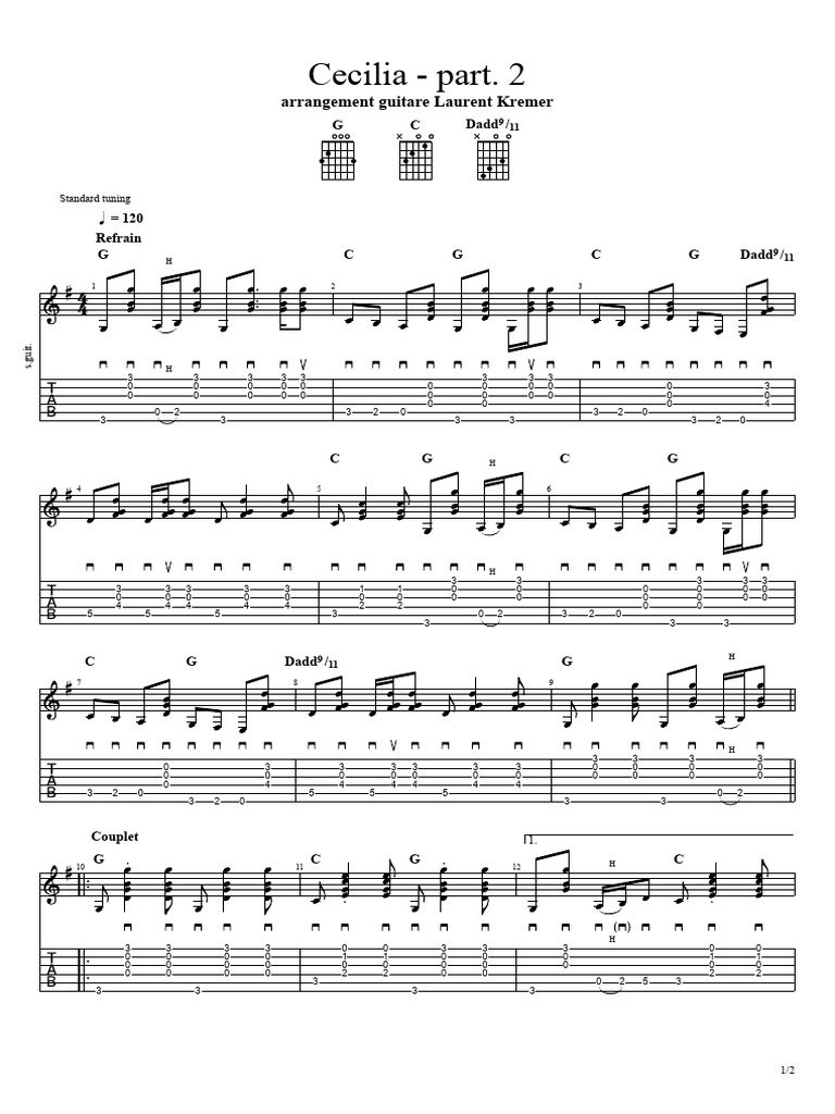 Cecilia Part.2 | PDF | Irish Musical Instruments | Celtic Musical ...