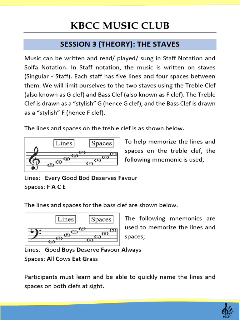 Session 4 - The Staves | PDF