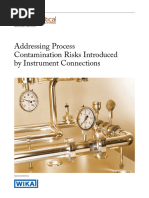 Hygienic Design of Dead Legs in Piping | PDF | Pipe (Fluid Conveyance)