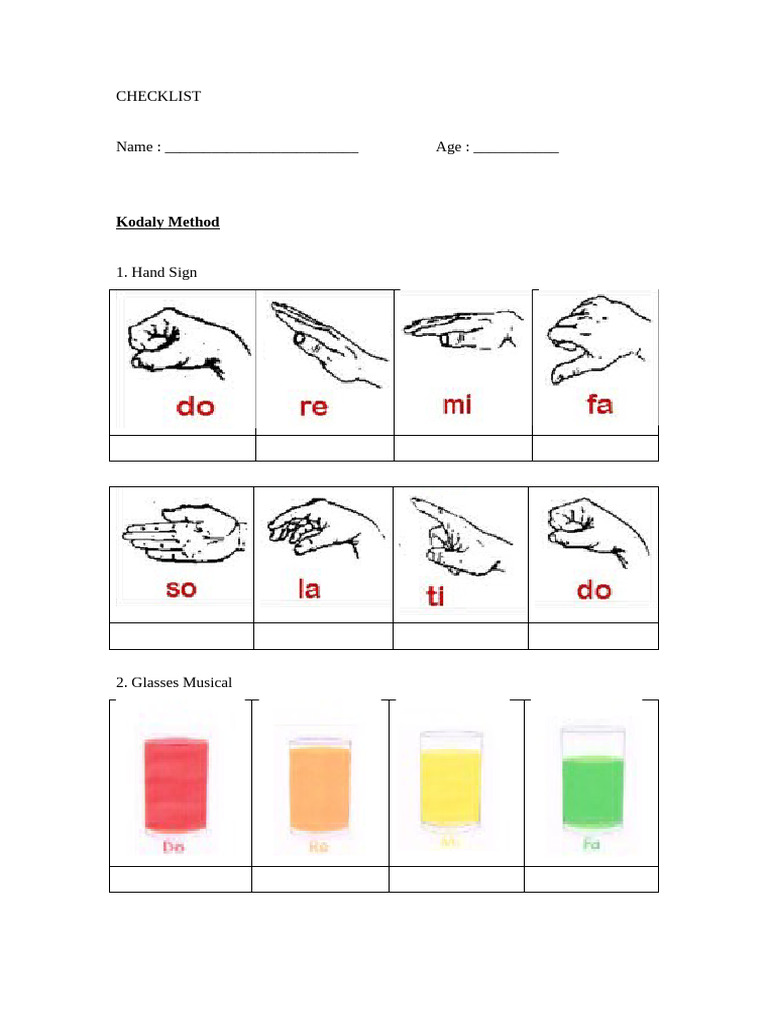 Checklist Tadika | PDF | Self-Improvement
