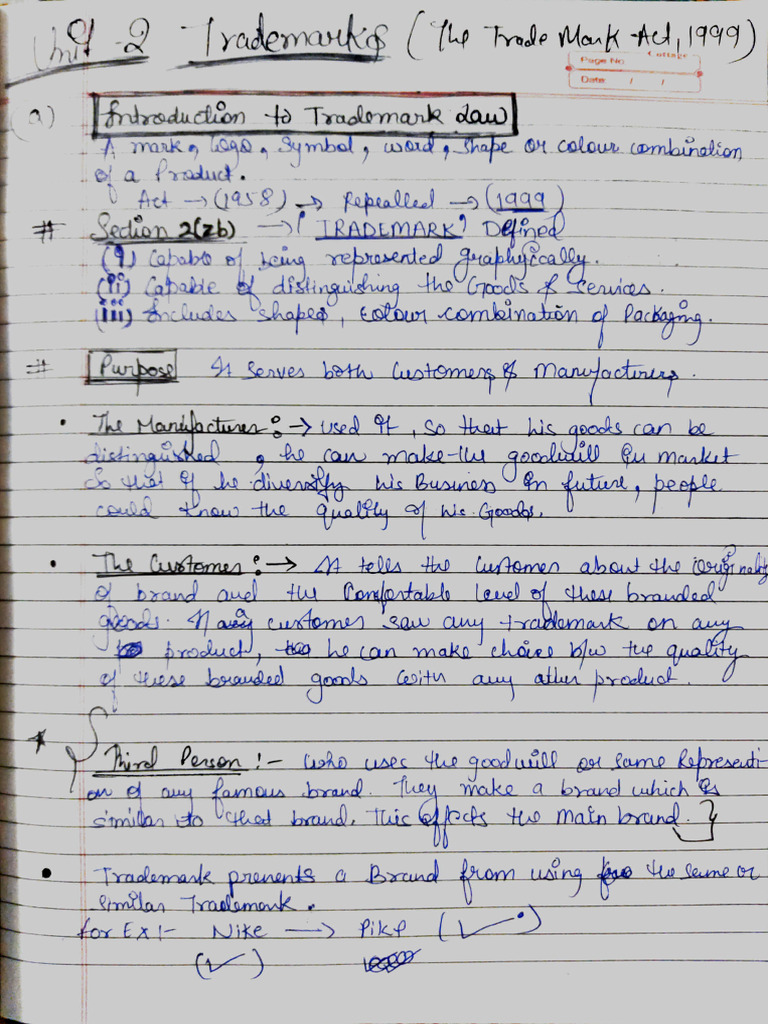 IPR unit 2 (a & c) | PDF