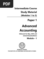 Paper-1 Principles and Practice of Accounting Module 1 - Part1 | PDF