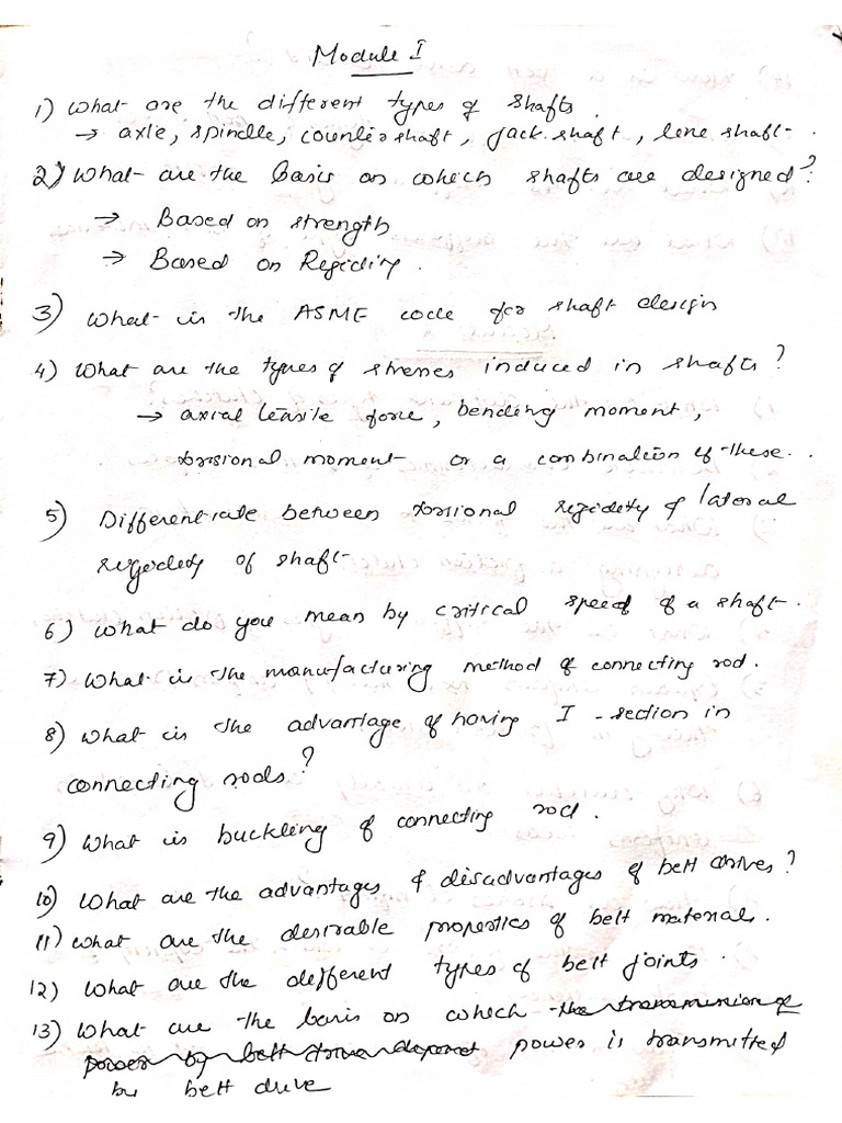 DME - Theory Questions | PDF