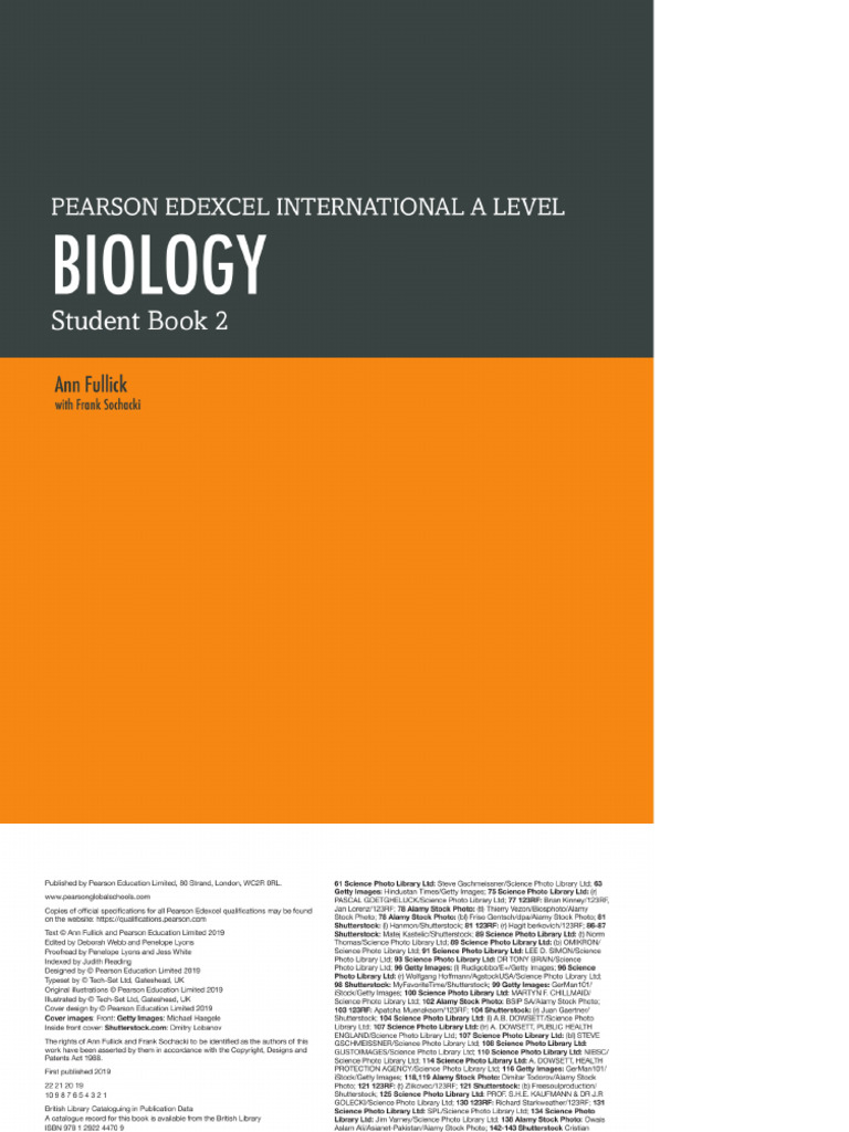 IAL Biology Book 2 PDF | PDF