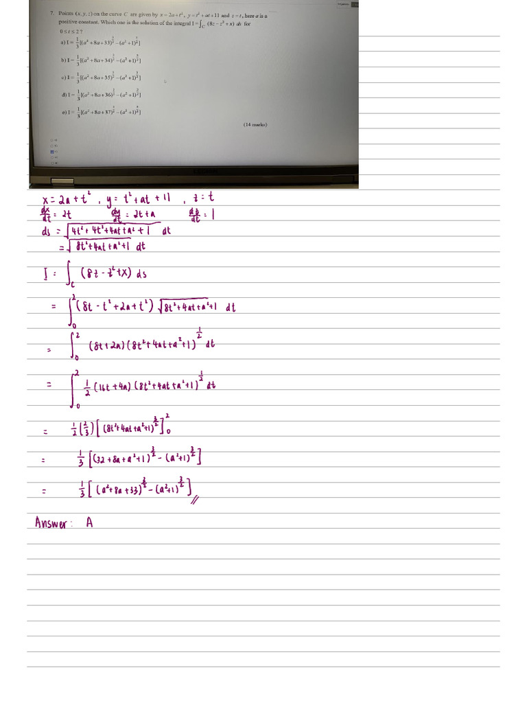 MA2006 CA2 Question Bank | PDF