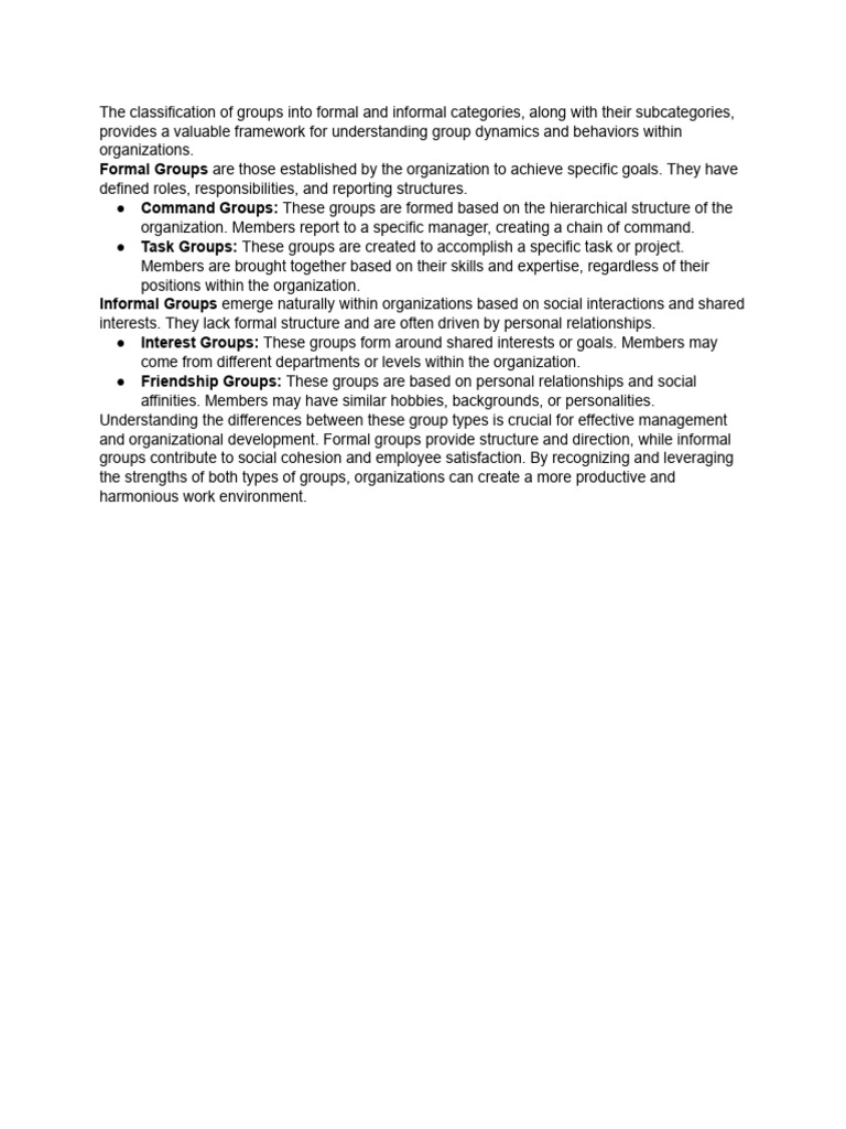 Understanding Command and Task Groups | PDF