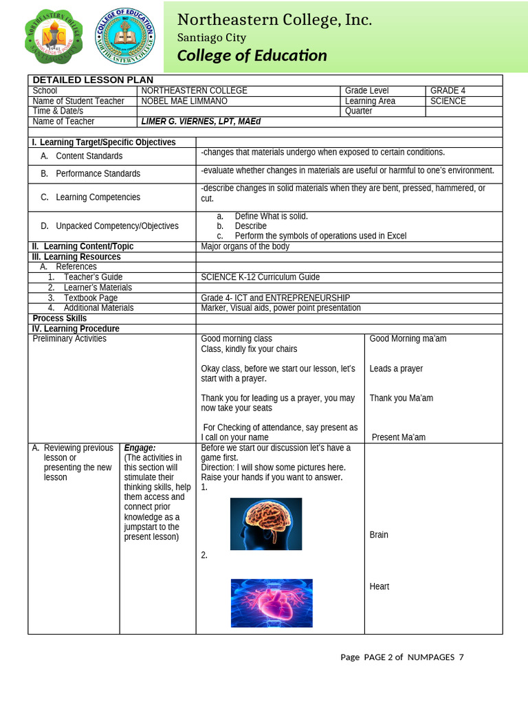 Science 4 Chemistry | PDF | Spreadsheet | Microsoft Excel