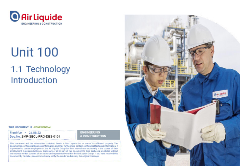 Operator Training Manual Rev01 - Unit 100 | PDF | Technology & Engineering