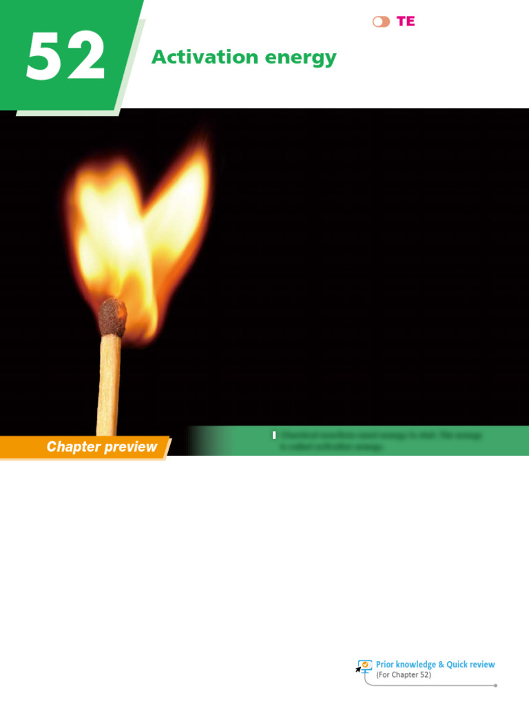 Activation Energy in Chemical Reactions | PDF | Activation Energy ...