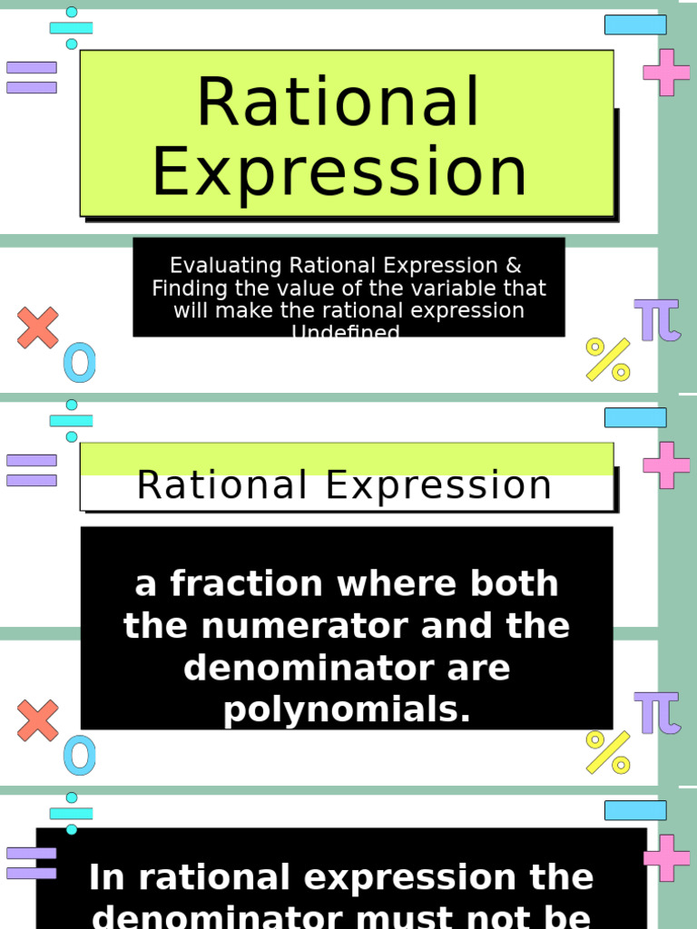 Q2 Lesson 2 Evaluating Rational Expressions | PDF