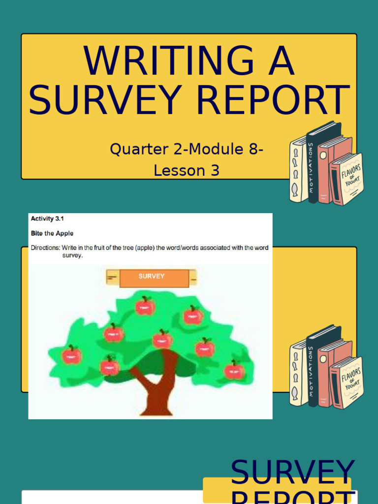 Survey Report Writing Guide | PDF | Survey Methodology | Methodology