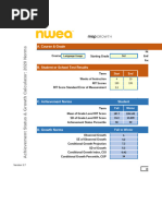 2025 MAP Growth Norms Quick Reference NWEA Onesheet 1 | PDF | Standard ...
