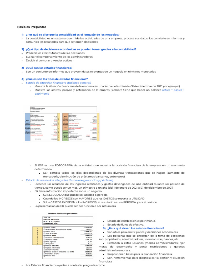 Contabilidad General EC1 | PDF | Contabilidad | Business