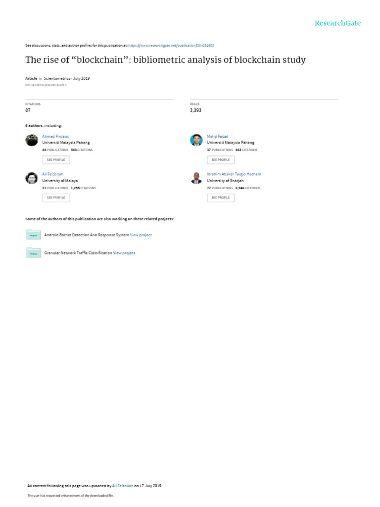 Key Paper Big Data | PDF | Internet Of Things | Encryption