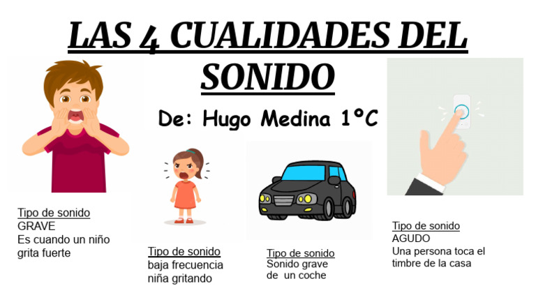 Las 4 Cualidades Del Sonido | PDF