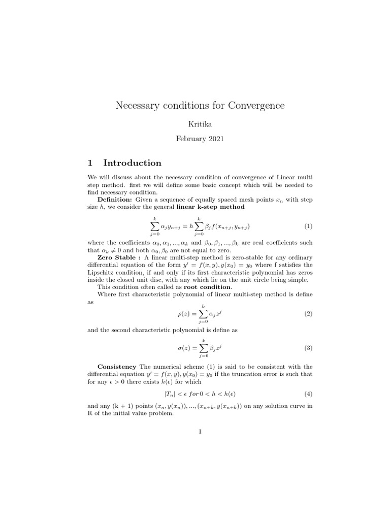 numerical analysis | PDF | Mathematical Objects | Mathematics numerical analysis | PDF | Mathematical Objects | Mathematics