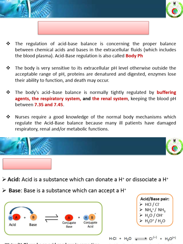 Acid Baseregulation 170103211153 | PDF | Buffer Solution | Physiology
