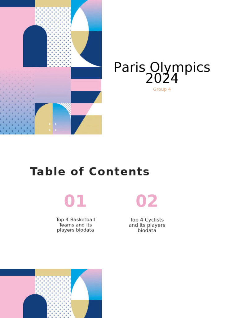 Paris Summer Olympics 2024 (1) (Read-Only) | PDF | Sports Competitions ...