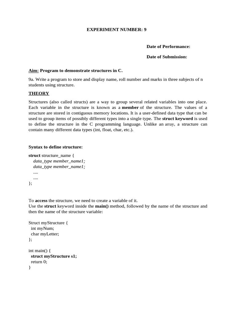 EXP9 Writeup-1 | PDF | Integer (Computer Science) | Software Development