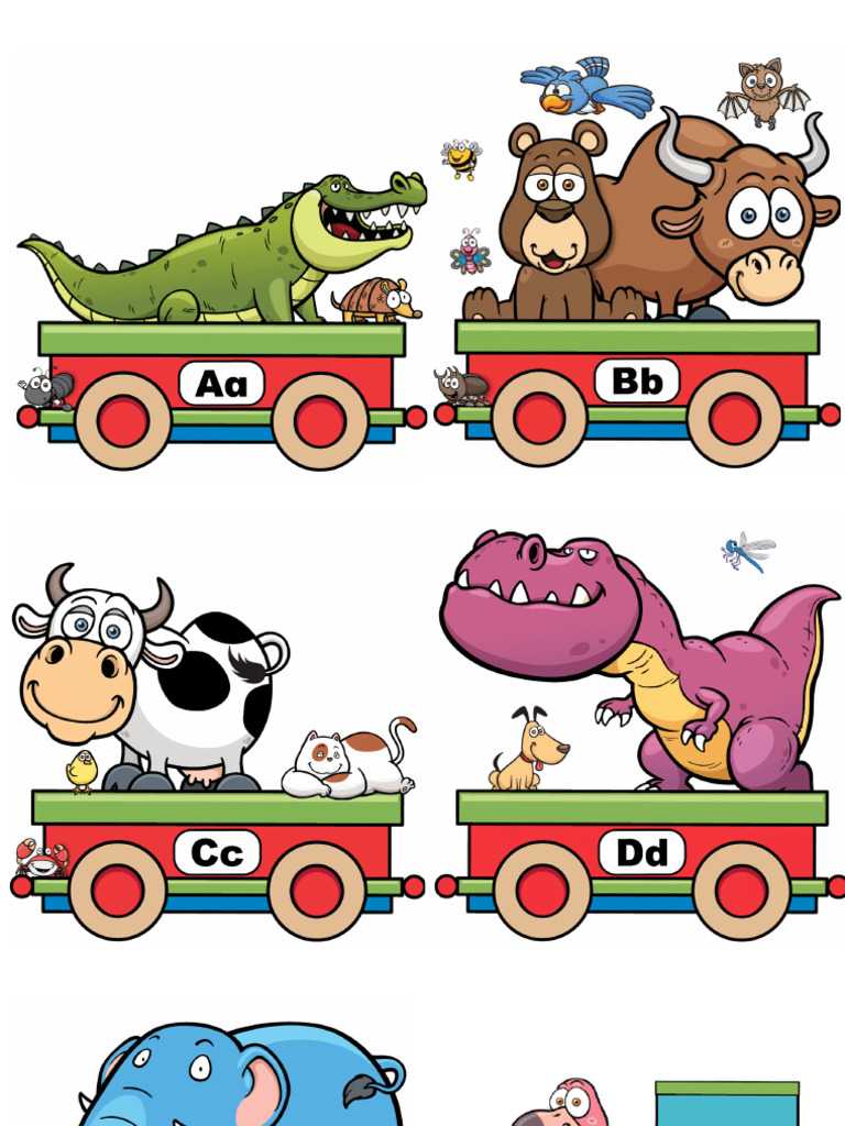 Abc Animal Train | PDF