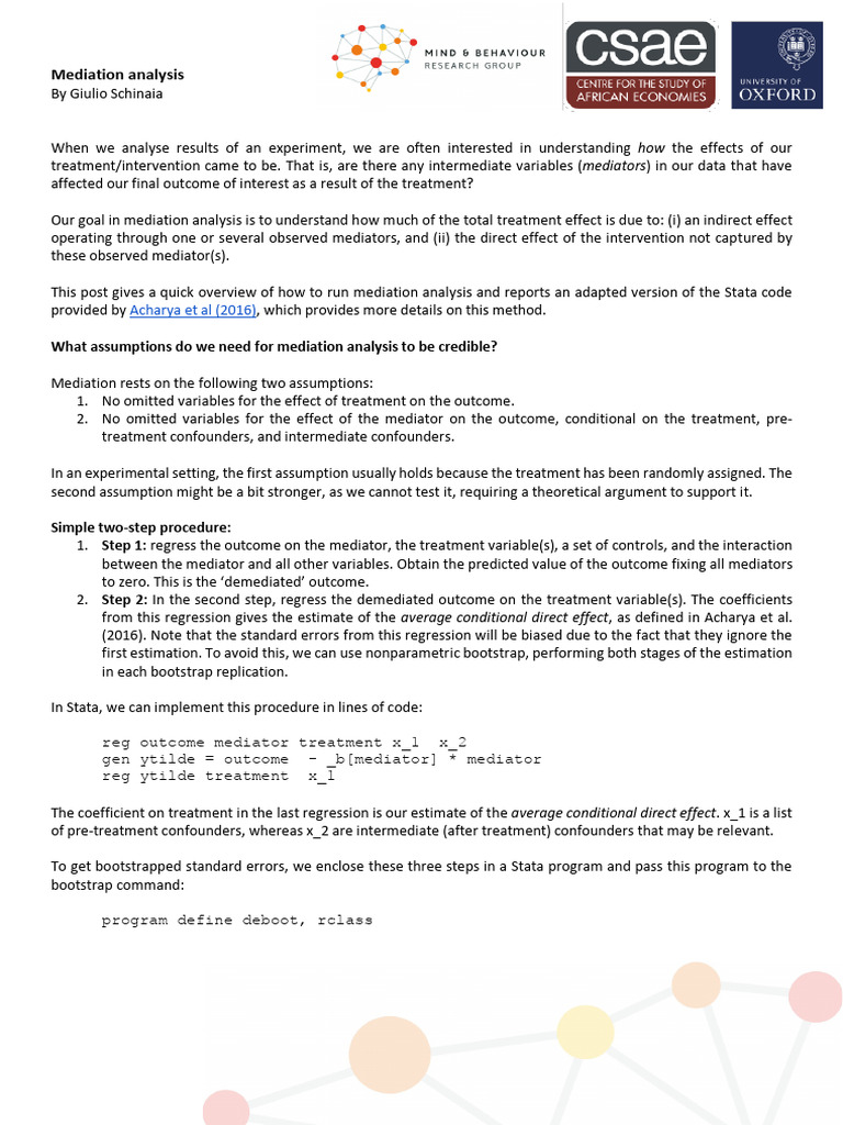 MBRG Branding - Word Document - 0 - Copie | PDF | Confounding | Statistical Analysis