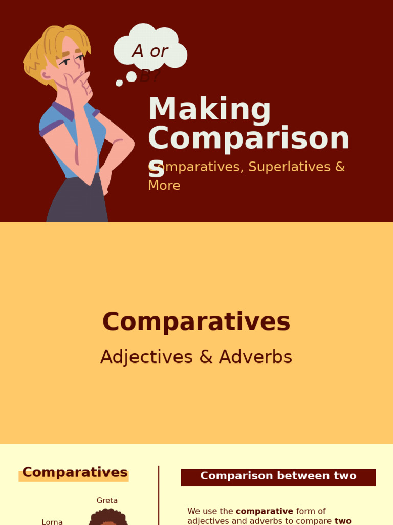 Comparatives and Superlatives Guide | PDF | Linguistic Morphology ...