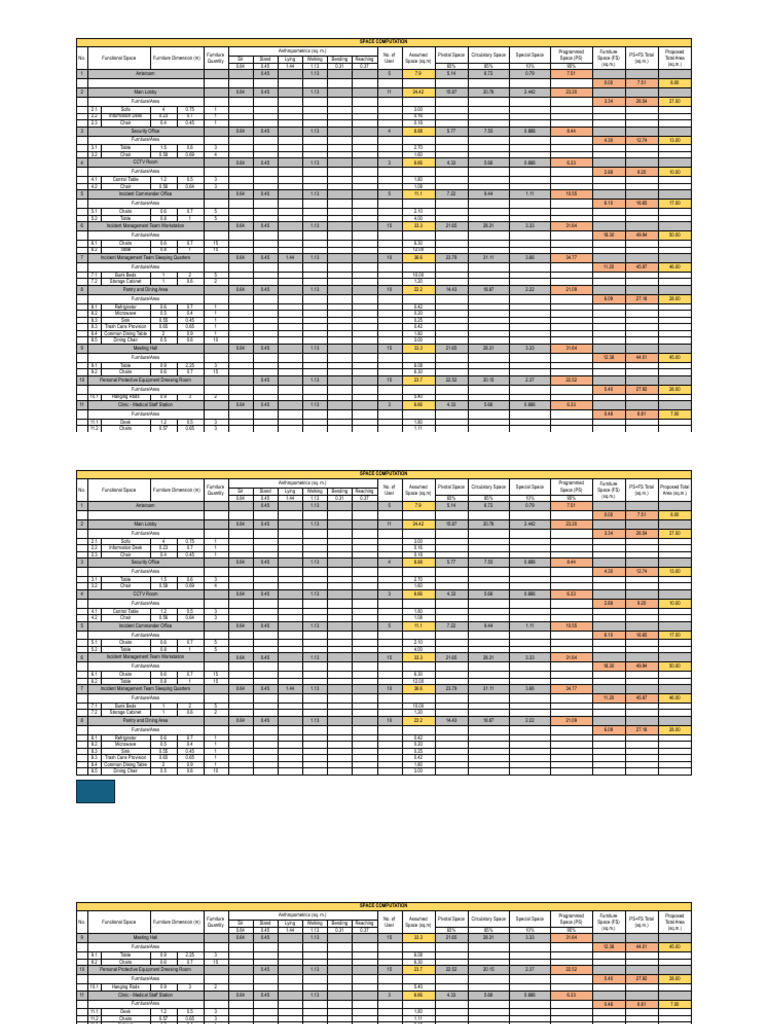 SPACE-COMPUTATION Eoc | PDF | Desk | Public Toilet