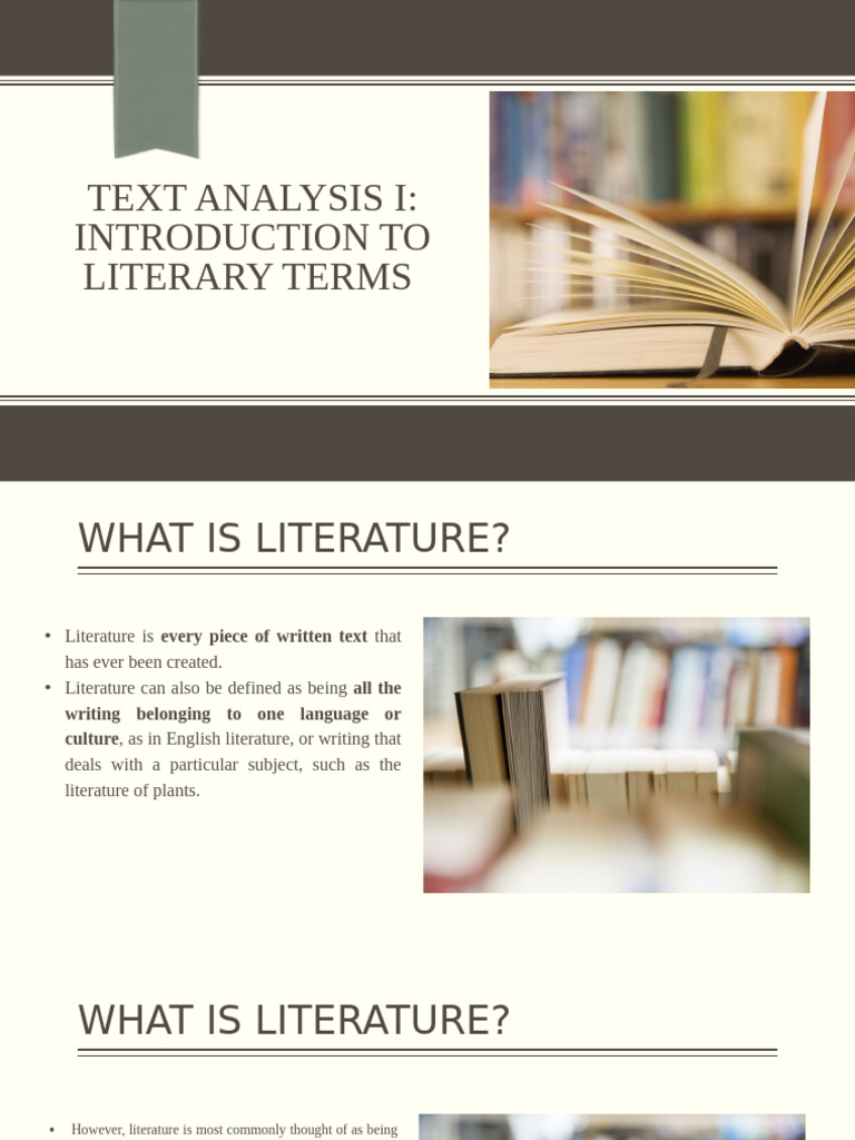 Text Analysis-I Week 1 | PDF | Genre | Poetry