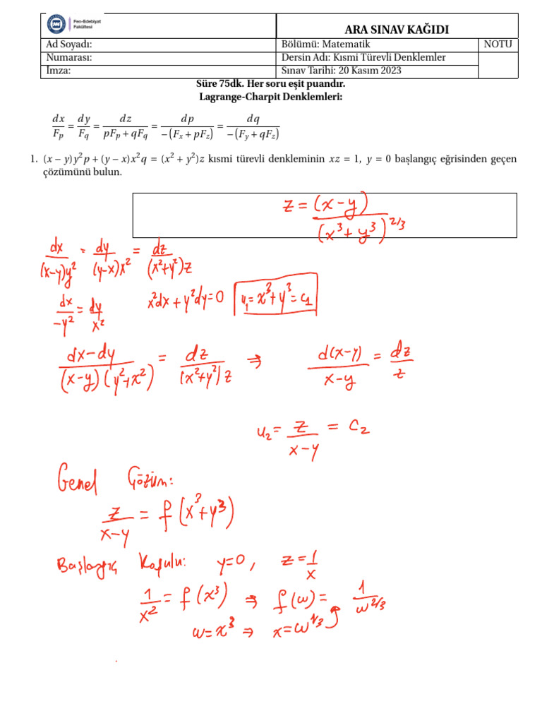 23 Fa KTD Arasinav | PDF
