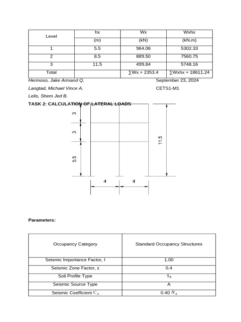 Lateral Loads Final 3 | PDF