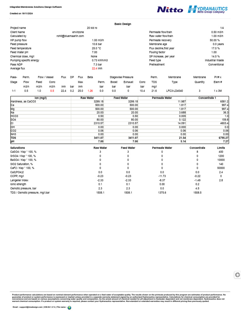ftpG7EvrgX 0 Design Report-Ro2 | PDF | Membrane | Chemistry