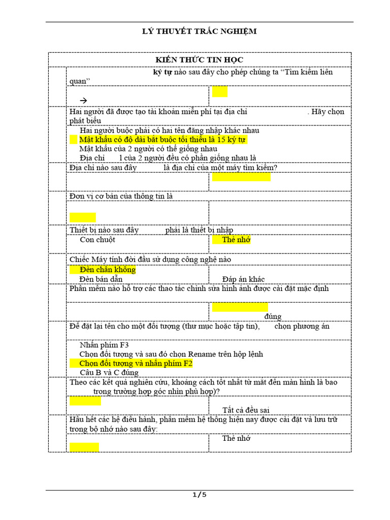 THCB 2019 Giai | PDF