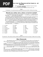 CAE Test 3 With Key | PDF