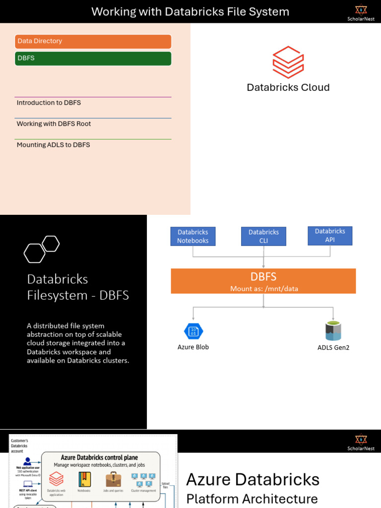 Introduction to Databricks File System | PDF