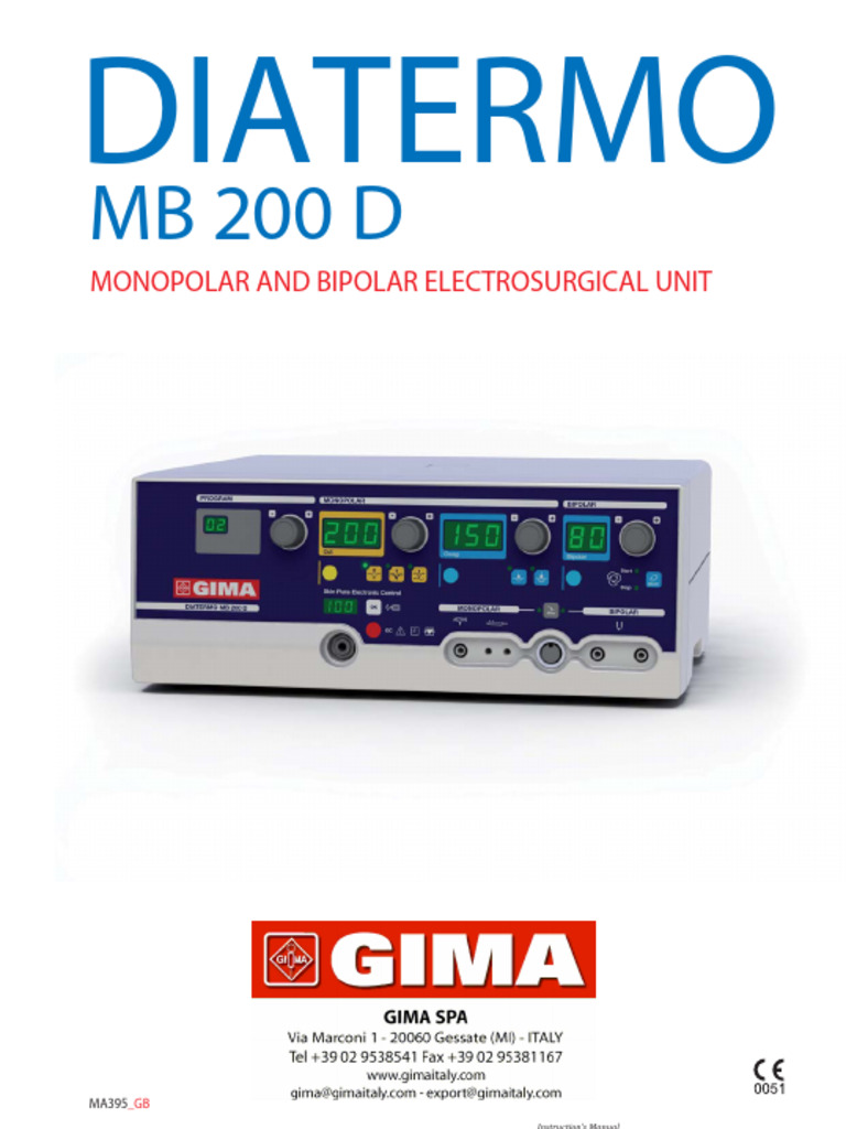 Electrosurgical Unit Guide | PDF | Electrical Engineering