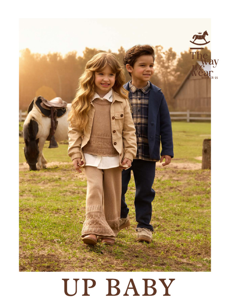 Moda Infantil Inverno 2025: Coleção UP Baby Girls | PDF | Moda | Roupas