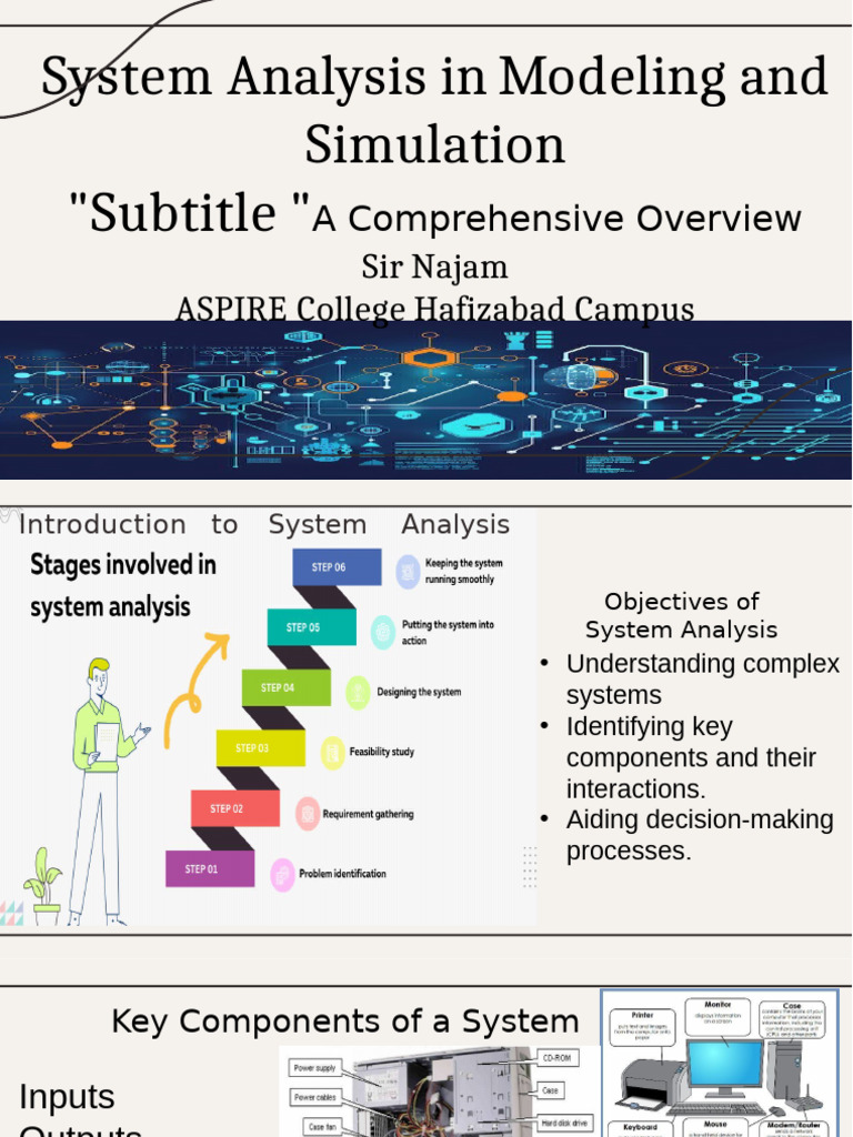 System Analysis and Simulation Techniques | PDF | System | Simulation