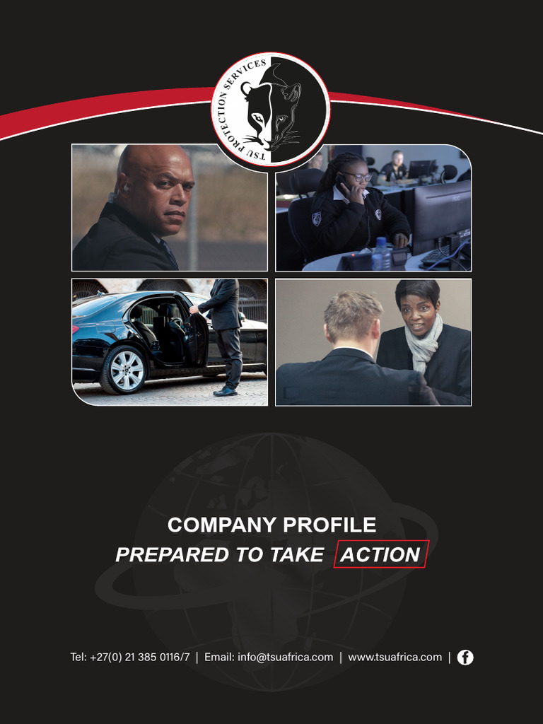 Company Profile TSU Protection Services | PDF | Dogs | Security Guard