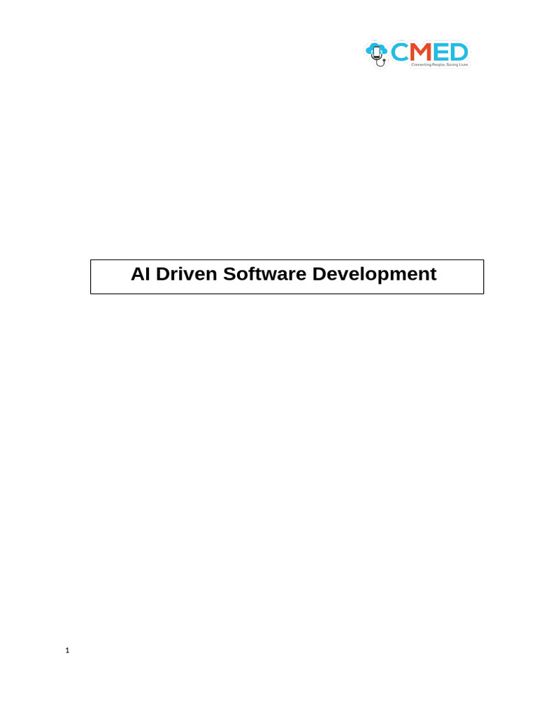 Book AI Driven Software Development 13 August | PDF | Artificial ...