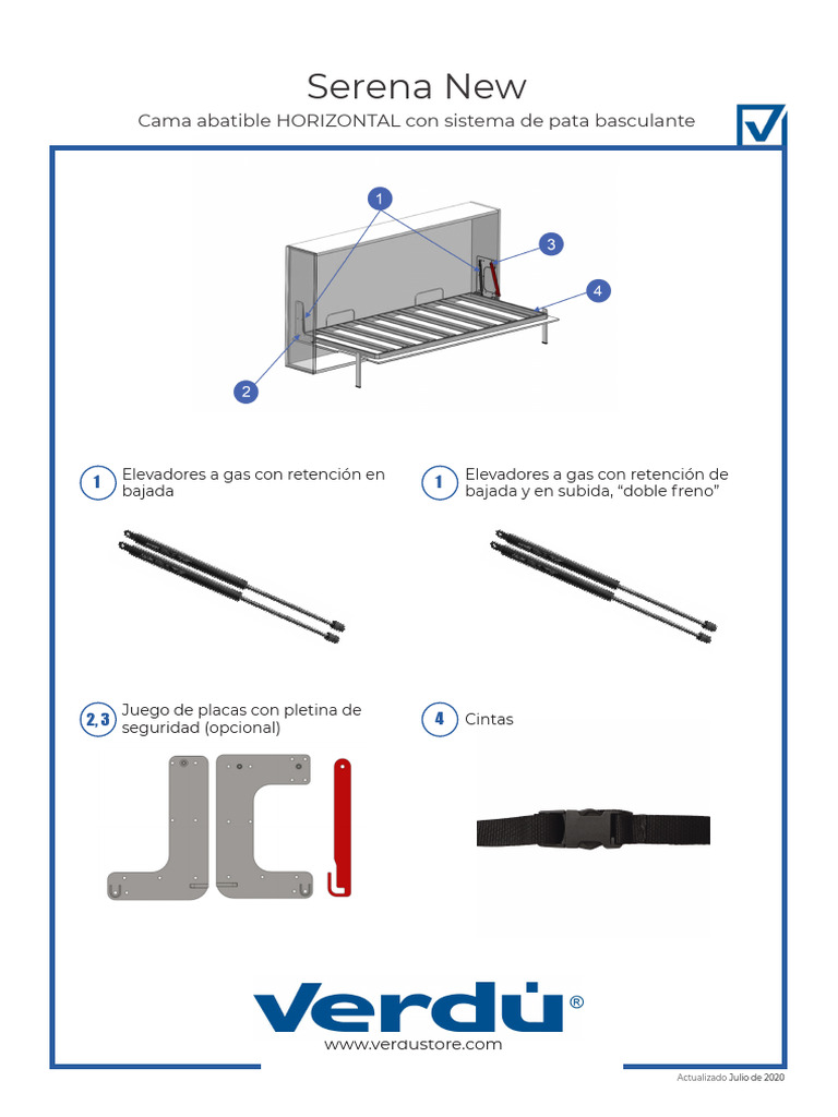 Inst - Montaje Horizontal v3 Basculante | PDF | Tornillo | Metalurgia