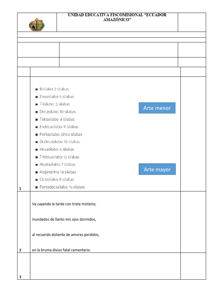 FICHA LLyLL 1RO A-B - C | PDF