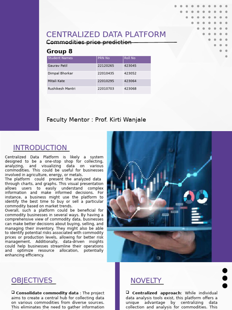 Centralized Data Platform for Commodities | PDF | Enterprise Resource ...