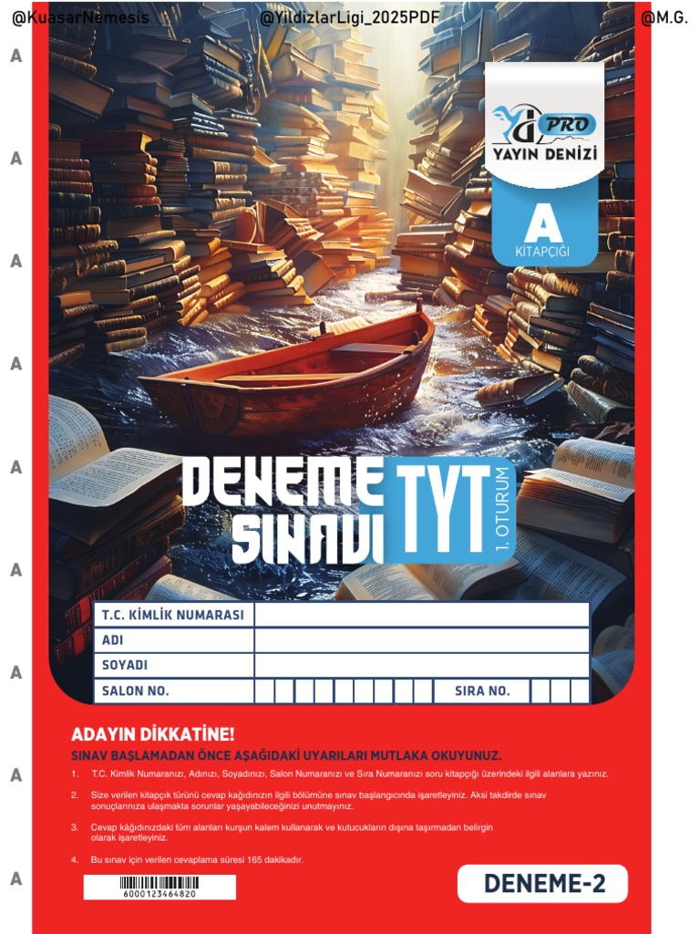 2025 Yayın Denizi TYT-2 @YildizlarLigi - 2025PDF | PDF