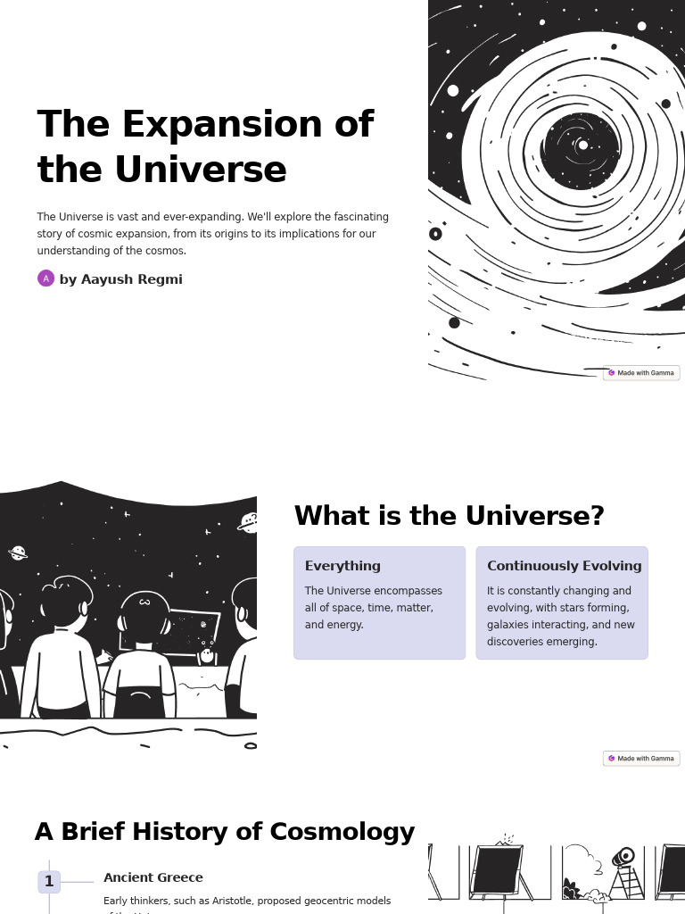 Cosmic Expansion and Dark Energy Insights | PDF | Universe | Cosmology