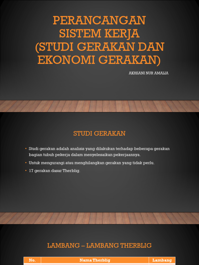 Studi Gerakan Dan Ekonomi Gerakan | PDF
