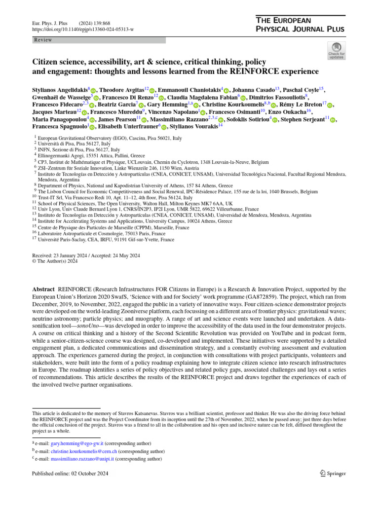 Citizen Science, Accessibility, Art & Science, Critical Thinking ...