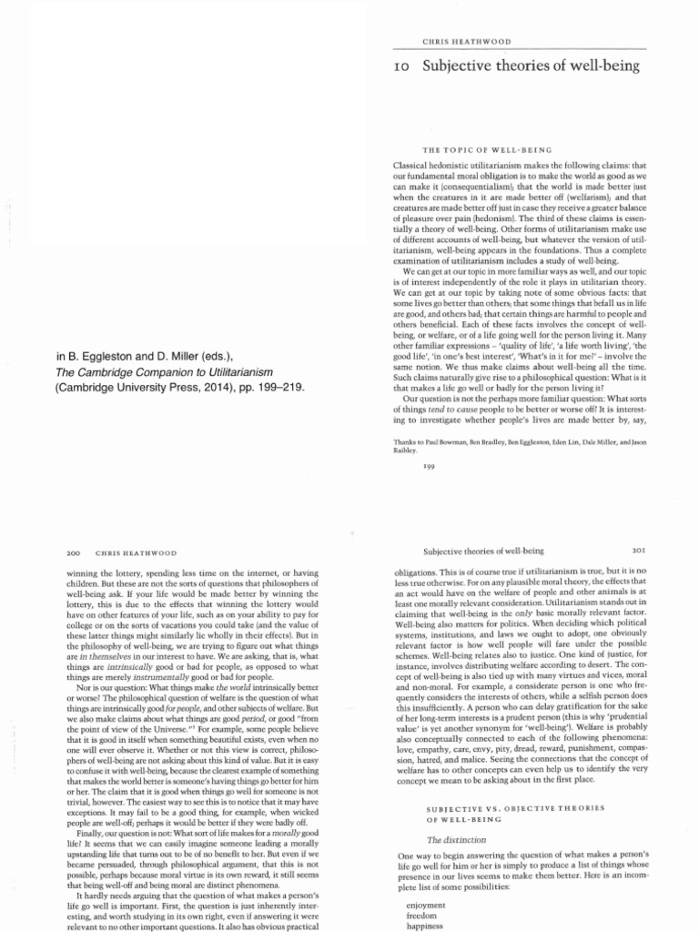 HEASTOv 1 | PDF | Hedonism | Pleasure