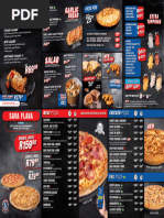 Roman's Pizza Menu and Prices 2023 | PDF | Salad | Foods