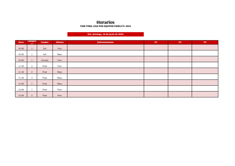 24818-Horarios - 16 - 6 - 2024 | PDF