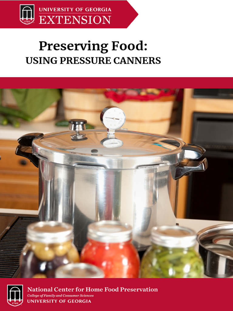 Preserving Food Using Pressure Canners | PDF | Pressure Cooking | Canning